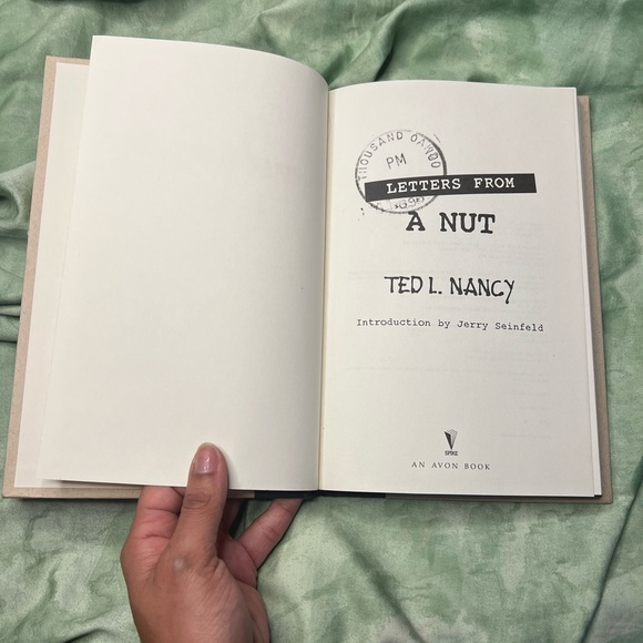 Accents | Letters From A Nut By Ted Nancy Hardback Book | Poshmark